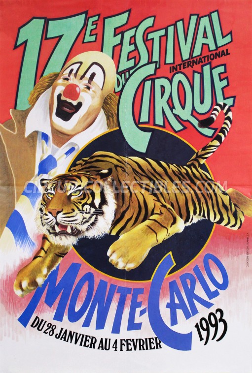 Circus Collectibles Poster: 17e Festival International du Cirque de ...