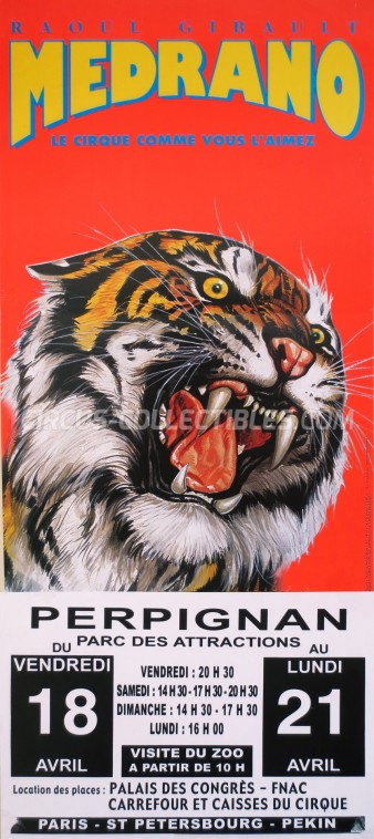 Circus Collectibles Poster: Cirque Medrano